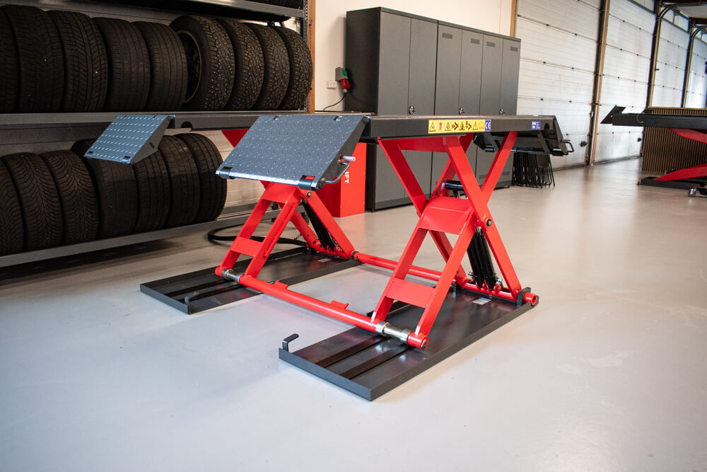 Låglyft - Saxlyft - 3500 kg - Dag till dag lev. - Nimalift.se